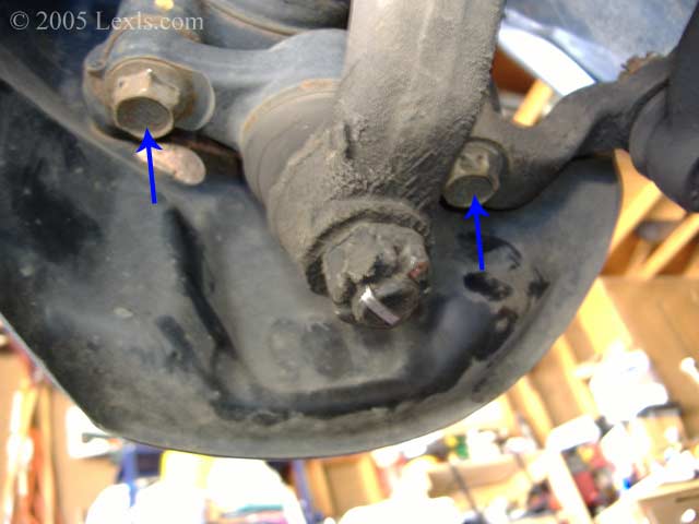 Replace the Front Lower Control Arms & Lower Ball Joints for Lexus ...