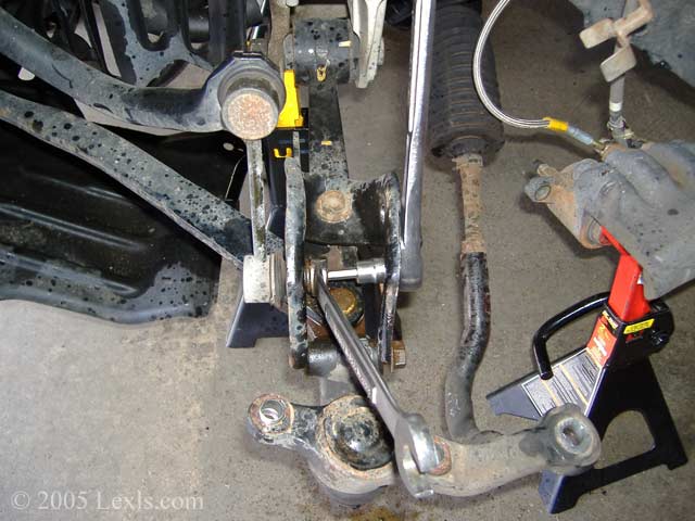 Replace the Front Lower Control Arms & Lower Ball Joints for Lexus ...