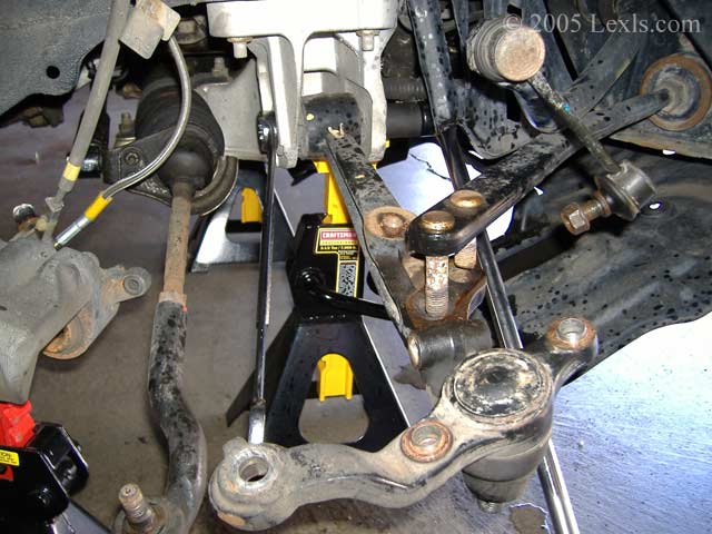 Replace the Front Lower Control Arms & Lower Ball Joints for Lexus ...