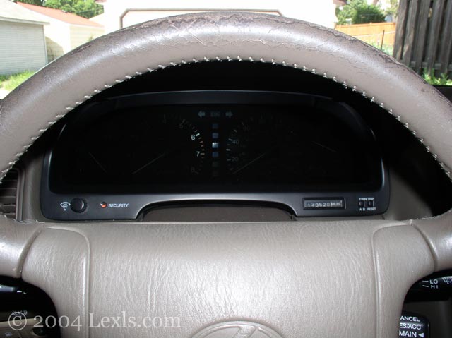 Remove the Instrument Cluster / Combination Meter for Lexus LS400 LS430 ...