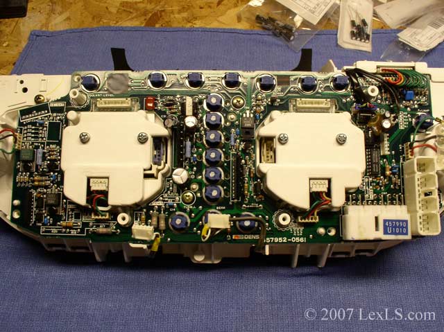 Disassemble the Instrument Cluster for Lexus LS400 LS430 LS460 1990-94 ...