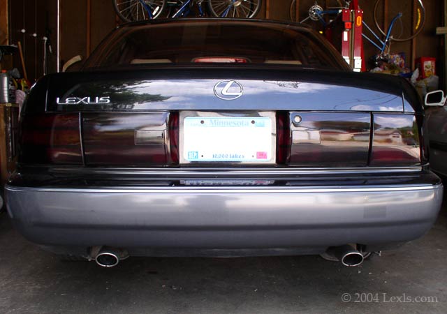 Tinting Tail Lights for Lexus LS400 LS430 LS460 1990-94 Lighting