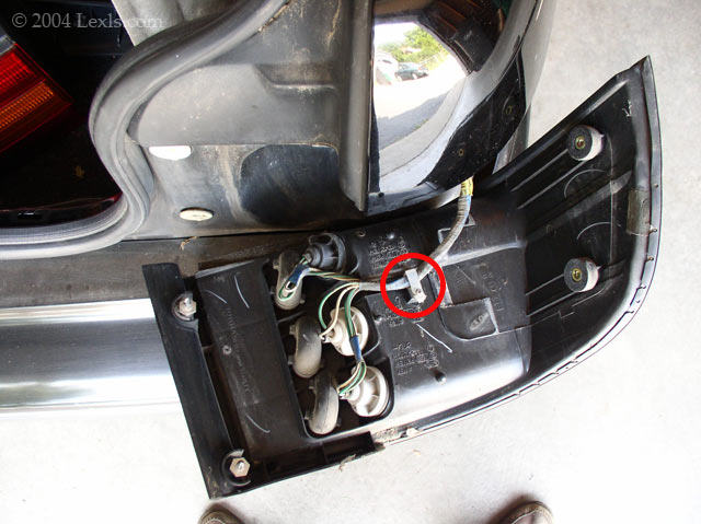 Tinting Tail Lights for Lexus LS400 LS430 LS460 1990-94 Lighting