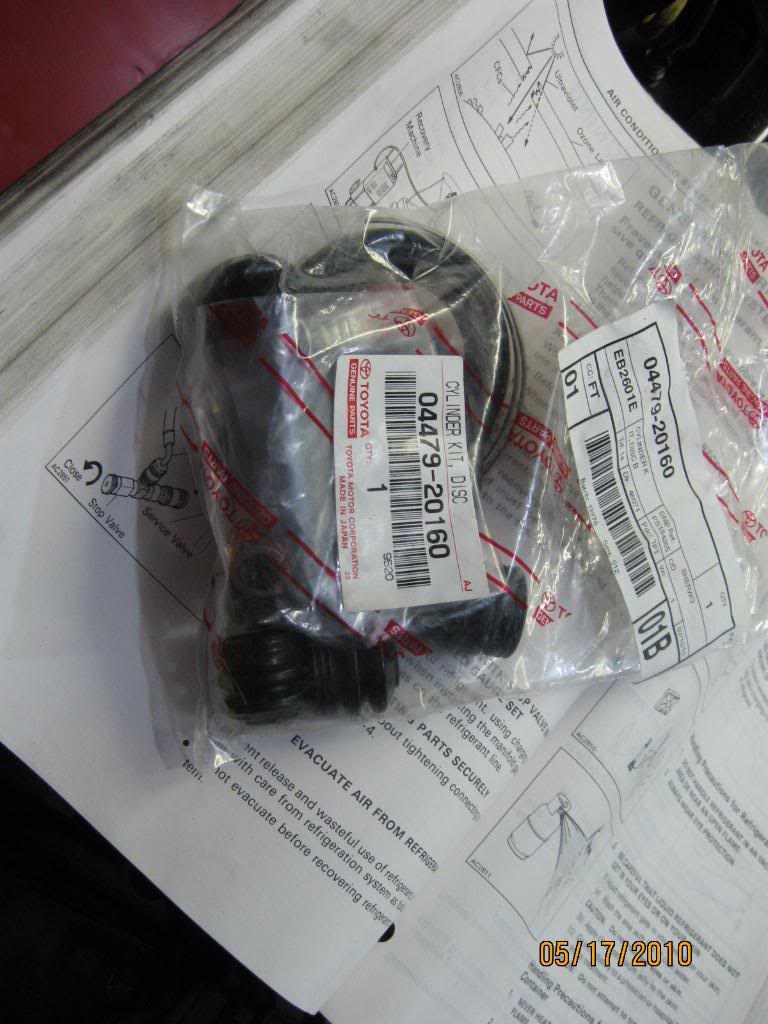 Rebuild Front Brake Calipers for Toyota Celica 1990-93 (ST18x ...